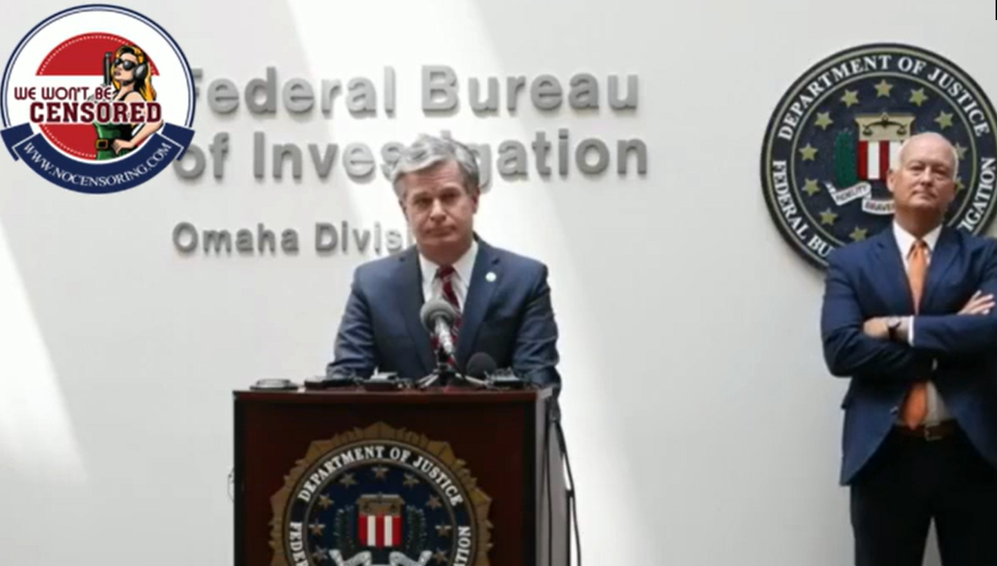 FBI Director Chris Wray finally confronted on FBI raid of Donald Trump ...